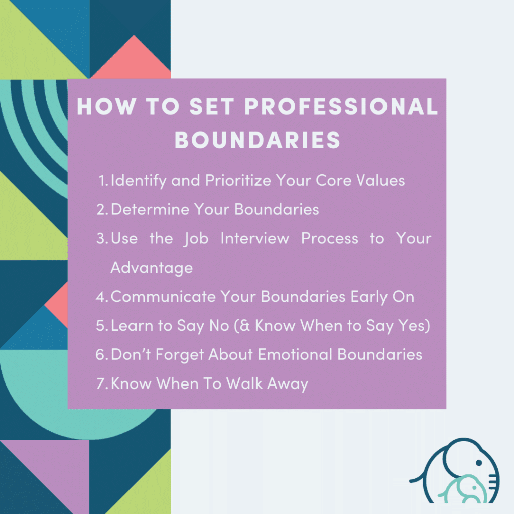 How to Set Professional Boundaries | Ellie Mental Health, PLLP