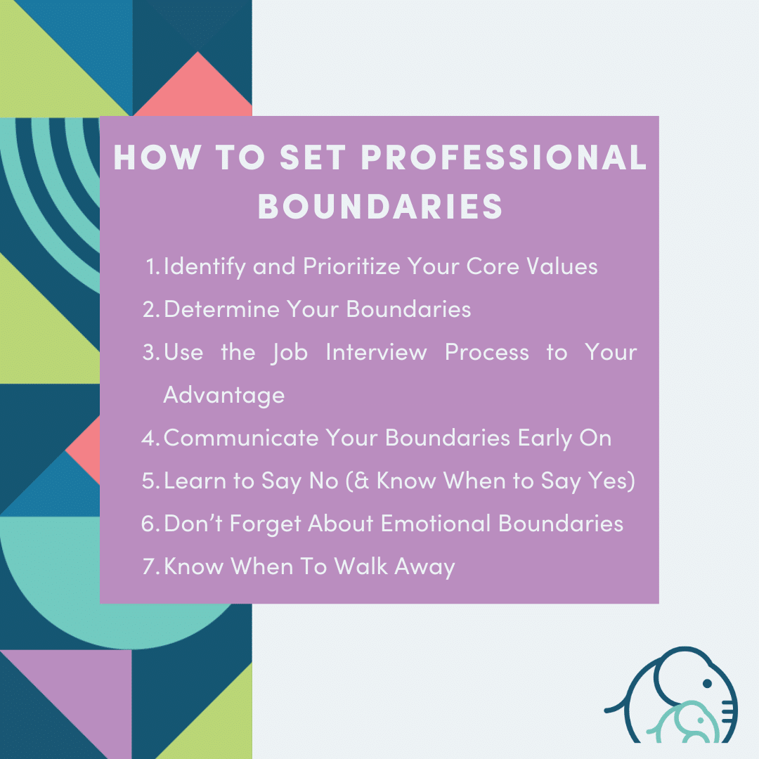 How to Set Professional Boundaries | Ellie Mental Health, PLLP