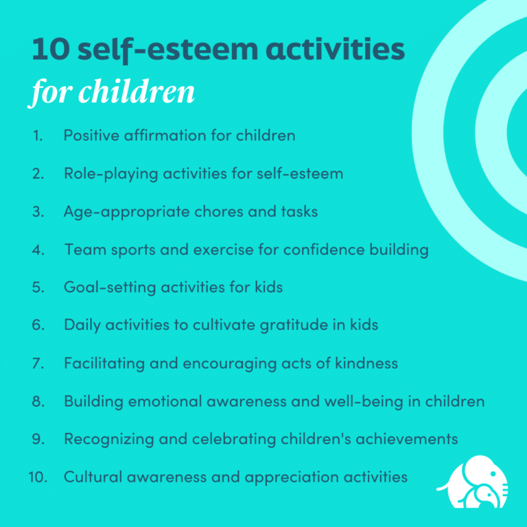 10 Self-Esteem Activities for Children | Ellie