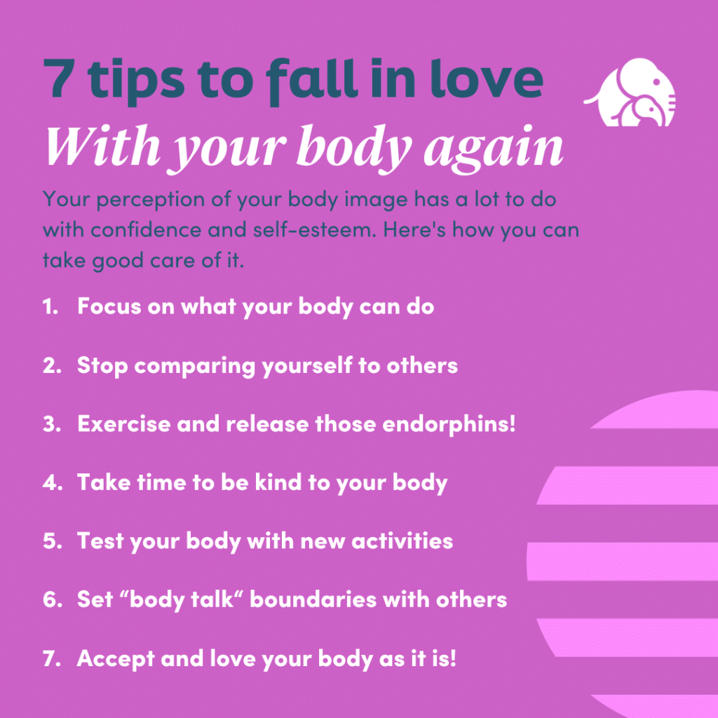 7 Tips To Improve Your Body Image Ellie Mental Health PLLP